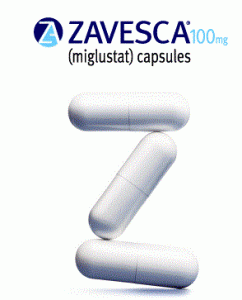 Zavesca(Miglustat) small « Niemann-Pick Children's Fund, Inc